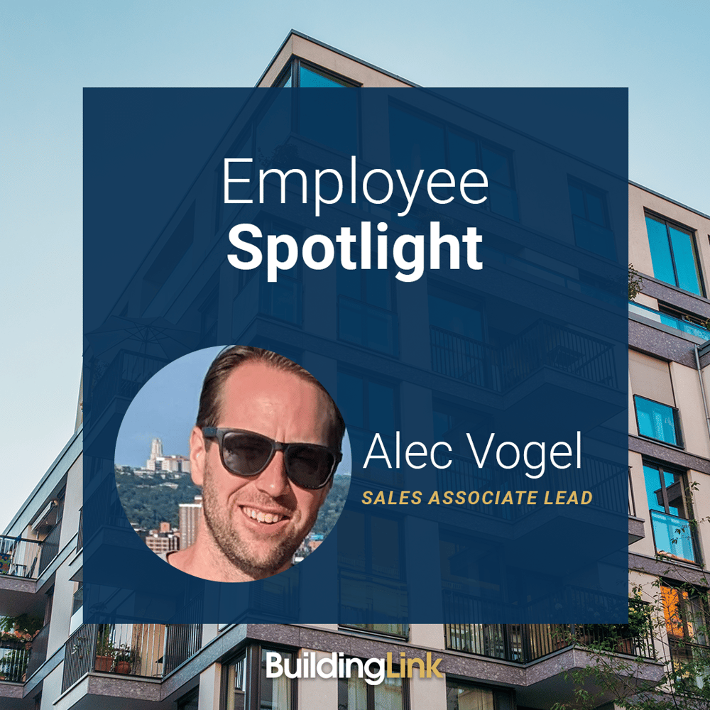 Employee Spotlight: Alec Vogel on Customer-First Sales at BuildingLink